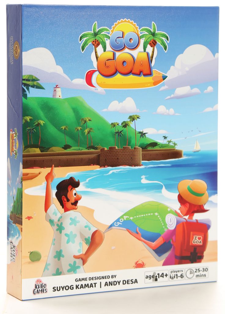 Go Goa : Roll & Write Board Game - Kheo Games